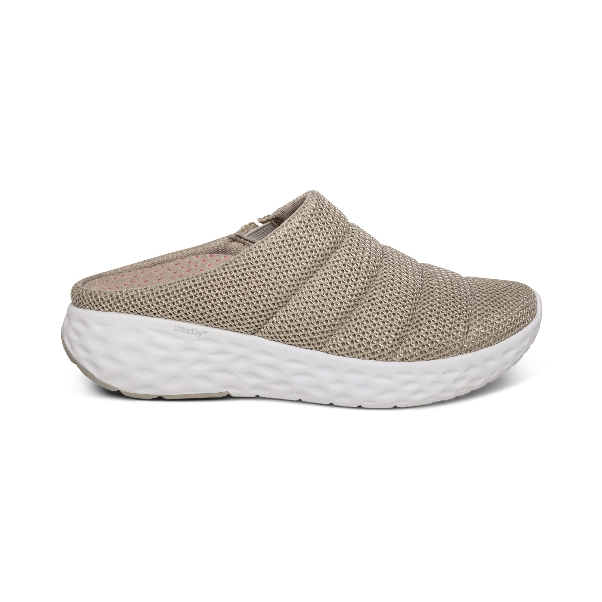 Buy Harley Comfort Clogs Taupe - Aetrex Middle East